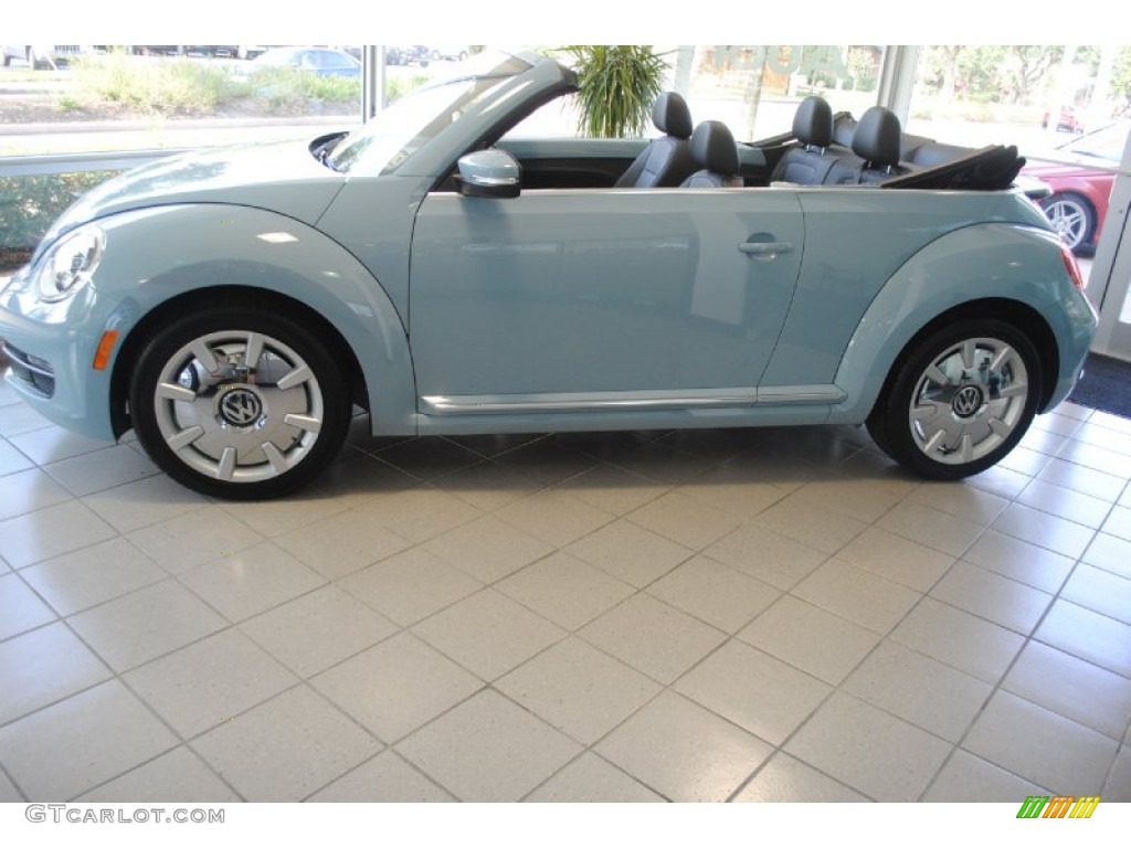2013 Denim Blue Volkswagen Beetle 2.5L Convertible #82352695 Photo #4 | GTCarLot.com - Car Color ...