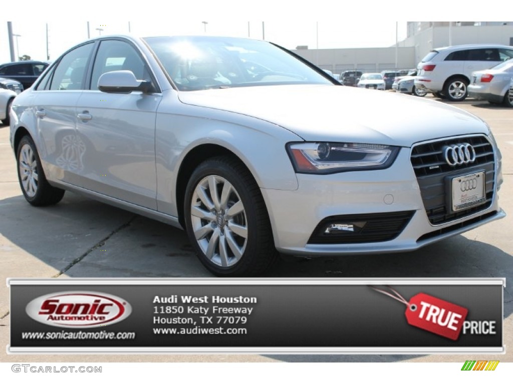 2013 Ice Silver Metallic Audi A4 2.0T quattro Sedan #83017410 Photo #1 | GTCarLot.com - Car ...