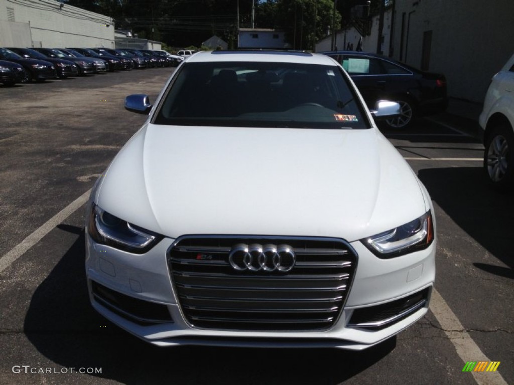 2013 Glacier White Metallic Audi S4 3.0T quattro Sedan #83883922 Photo #17 | GTCarLot.com - Car ...