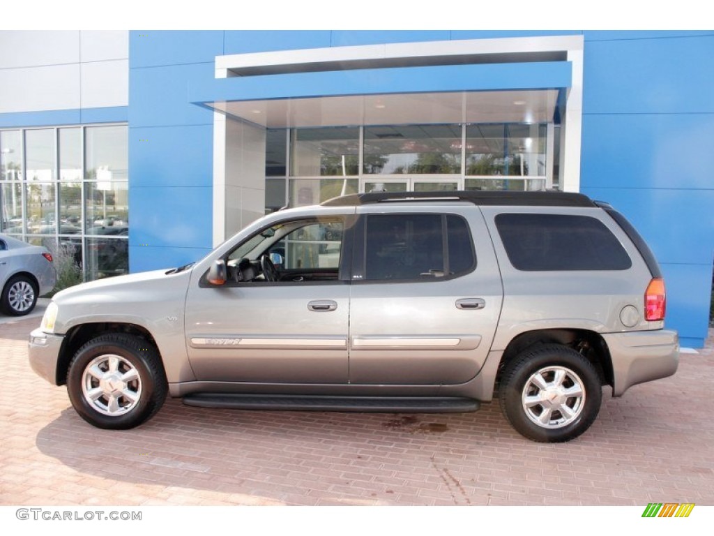2005 Steel Grey Metallic GMC Envoy XL Denali 4x4 #85592569 Photo #3 | GTCarLot.com - Car Color ...