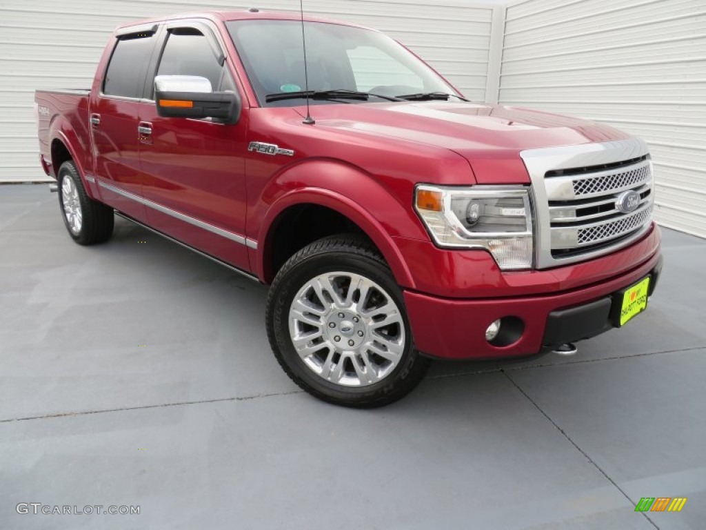 2013 Ruby Red Metallic Ford F150 Platinum SuperCrew 4x4 86530715 Photo 2013-ruby-red-metallic-ford-f150-platinum-supercrew-4x4-86530715-photo