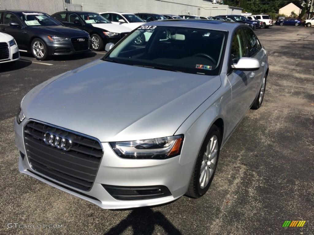 2013 Ice Silver Metallic Audi A4 2.0T quattro Sedan #87029001 Photo #4 | GTCarLot.com - Car ...