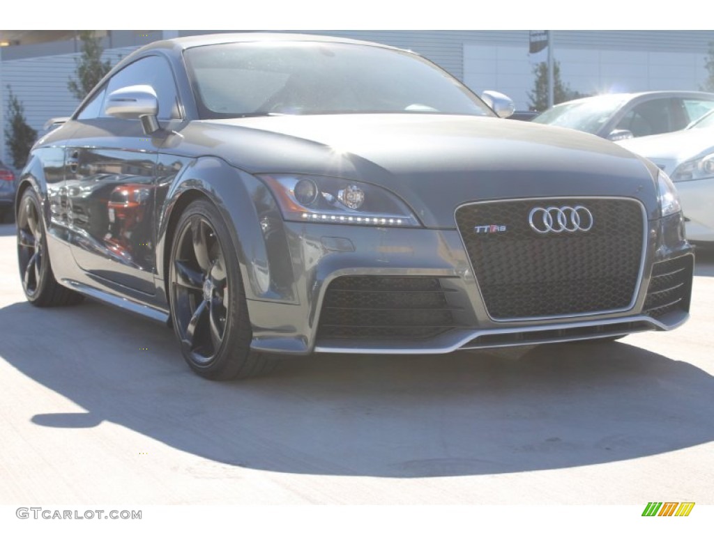2012 Suzuka Grey Pearl Effect Audi TT RS quattro Coupe #89916364 | GTCarLot.com - Car Color ...