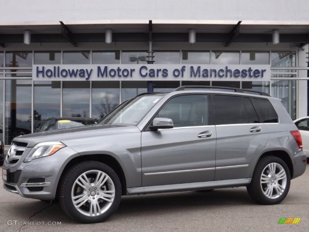 2014 Palladium Silver Metallic Mercedes Benz GLK 250 BlueTEC 4Matic